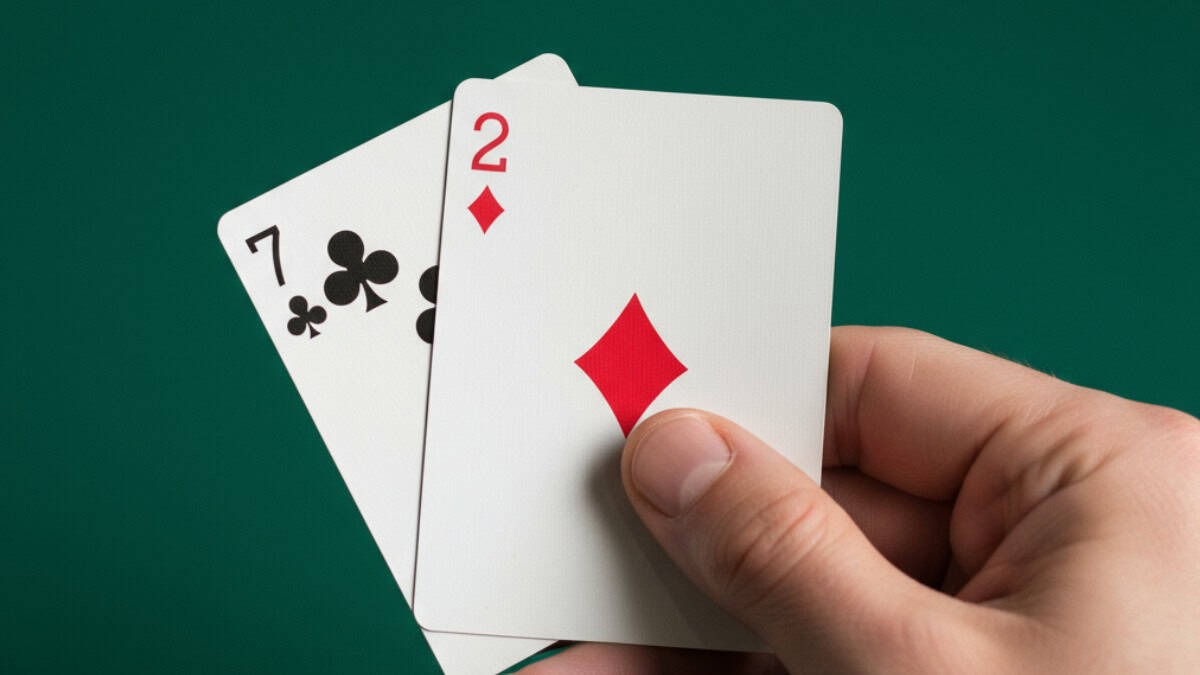 Worst Hand in Poker: 7-2 Offsuit & Other Losing Combinations